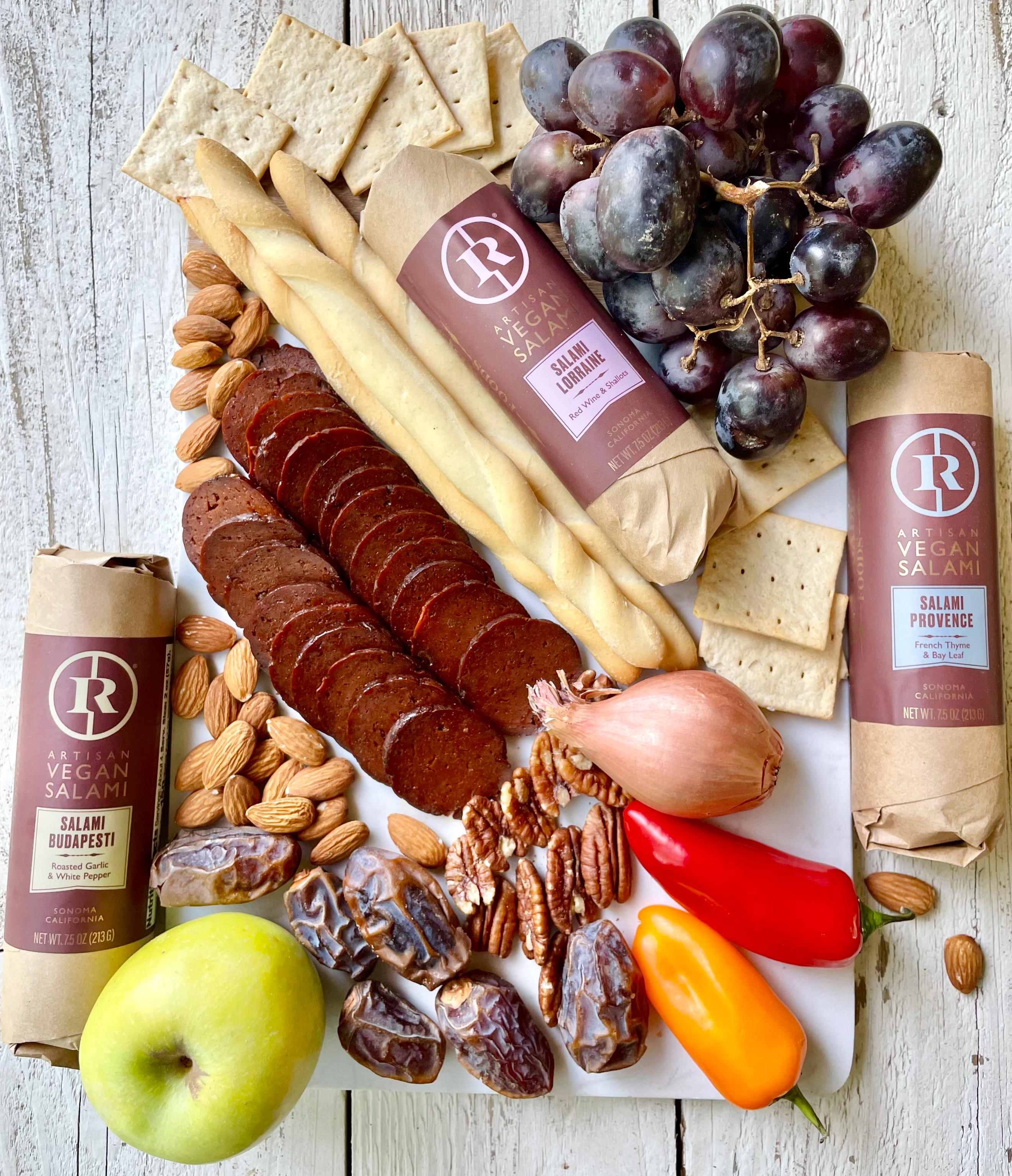 Renegade Foods | Plant-Based Salami Sampler 3-Pack