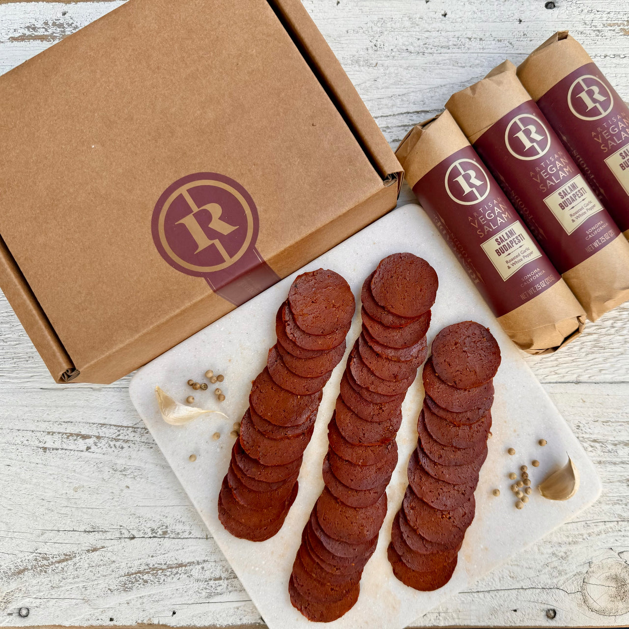 Renegade Foods | Plant-Based Salami Sampler 3-Pack
