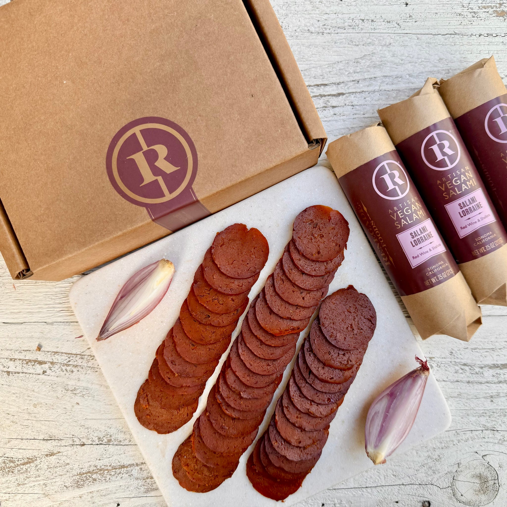 PLANT-BASED SALAMI LORRAINE 3-PACK– Renegade Foods